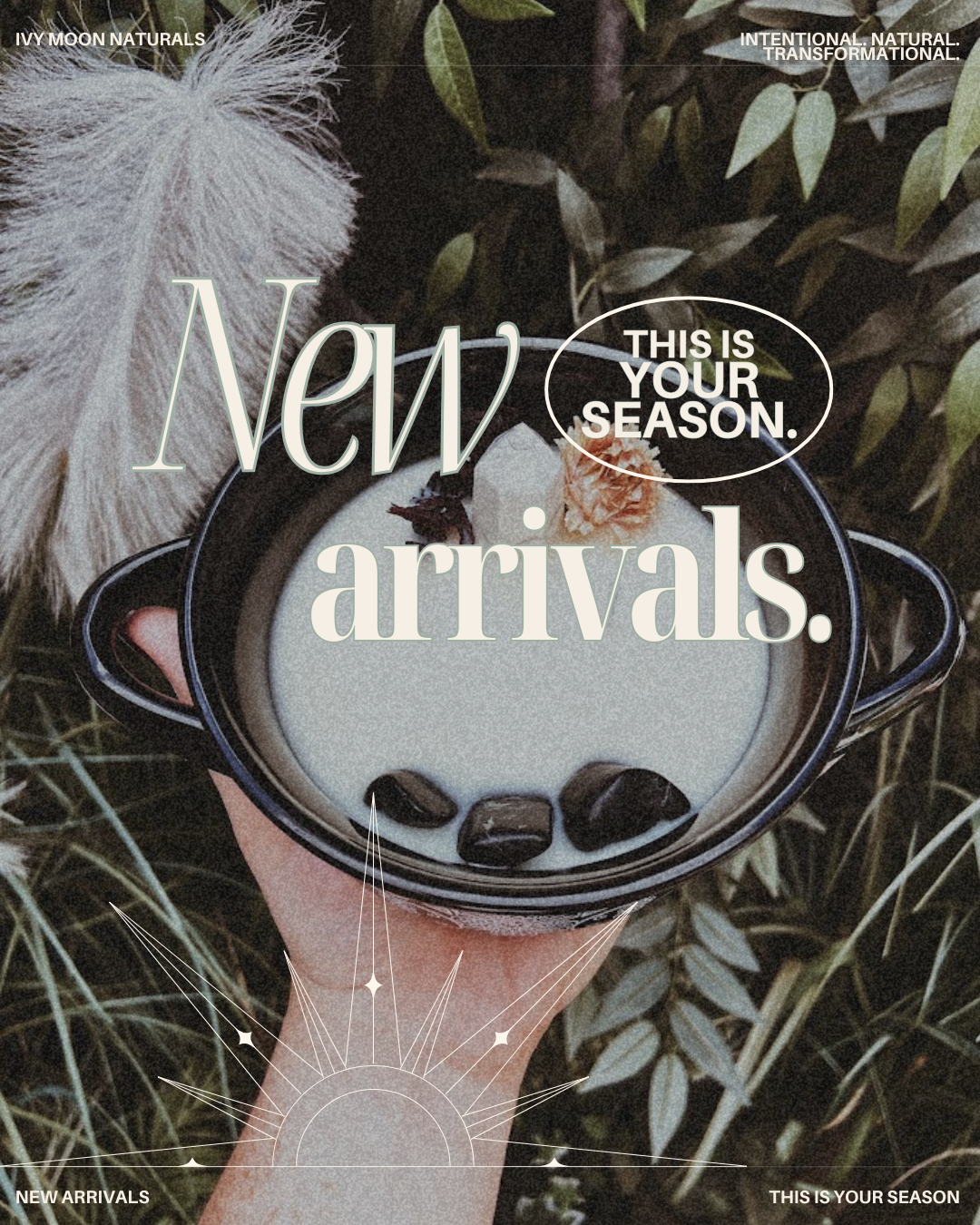 New Arrivals | Intentional Candles | Ivy Moon Naturals